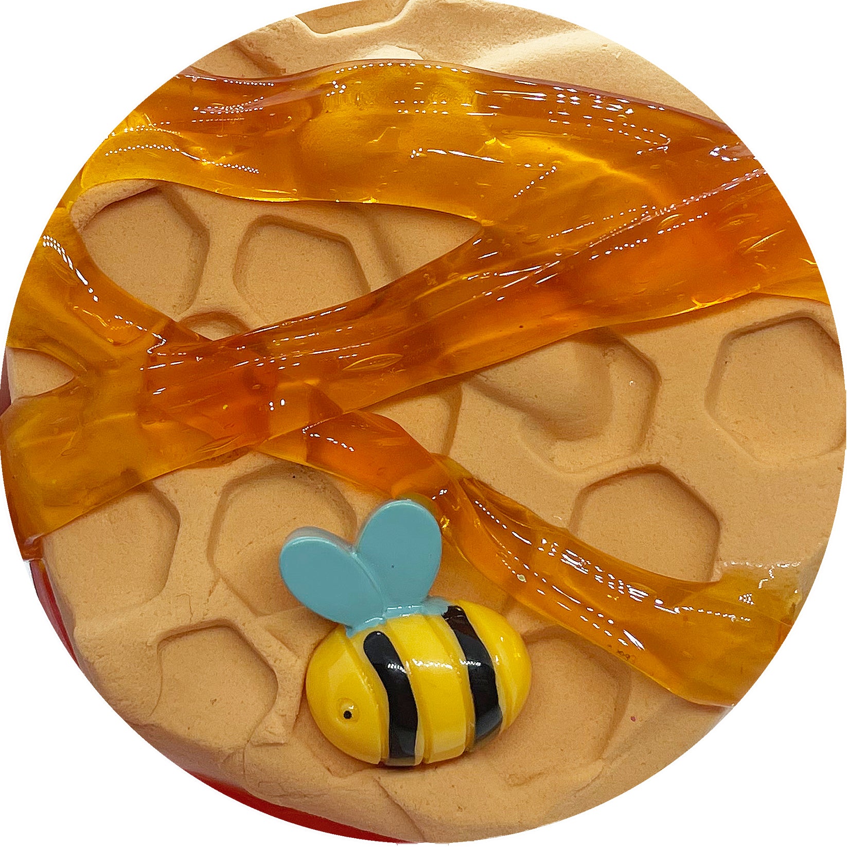 Bee Happy Honey - DIY Clay Slime – Squishy Squashy Slimes