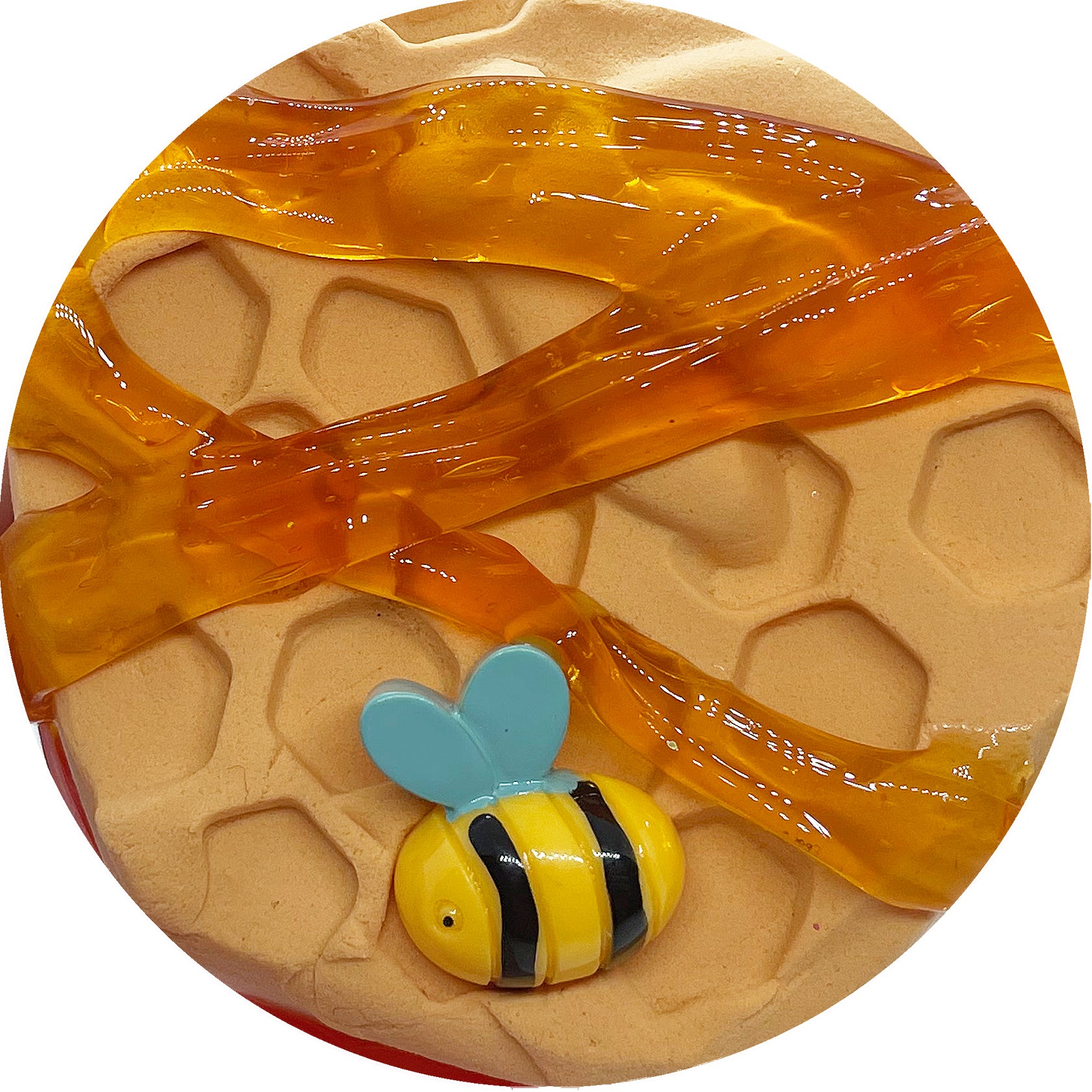 Bee Happy Honey - DIY Clay Slime – Squishy Squashy Slimes
