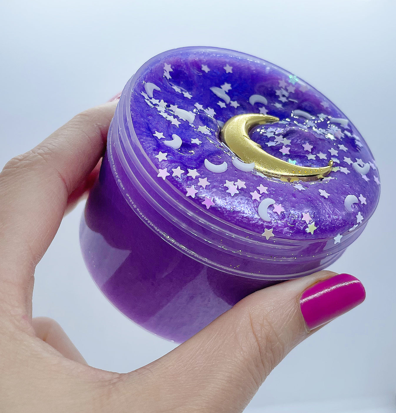 Stargazing - Clear Pigment Slime – Squishy Squashy Slimes